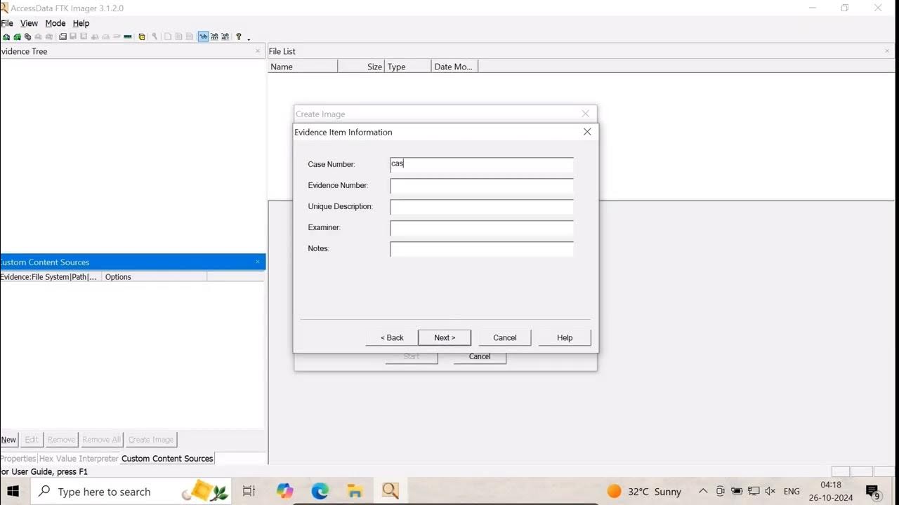Creating Disk Image with FTK Imager - YouTube