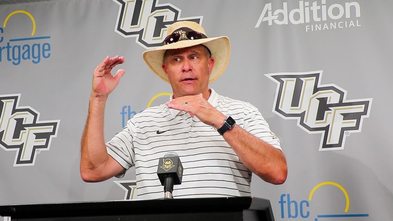 UCF Football: Gus Malzahn recaps second spring scrimmage ⚔️🏈 - YouTube