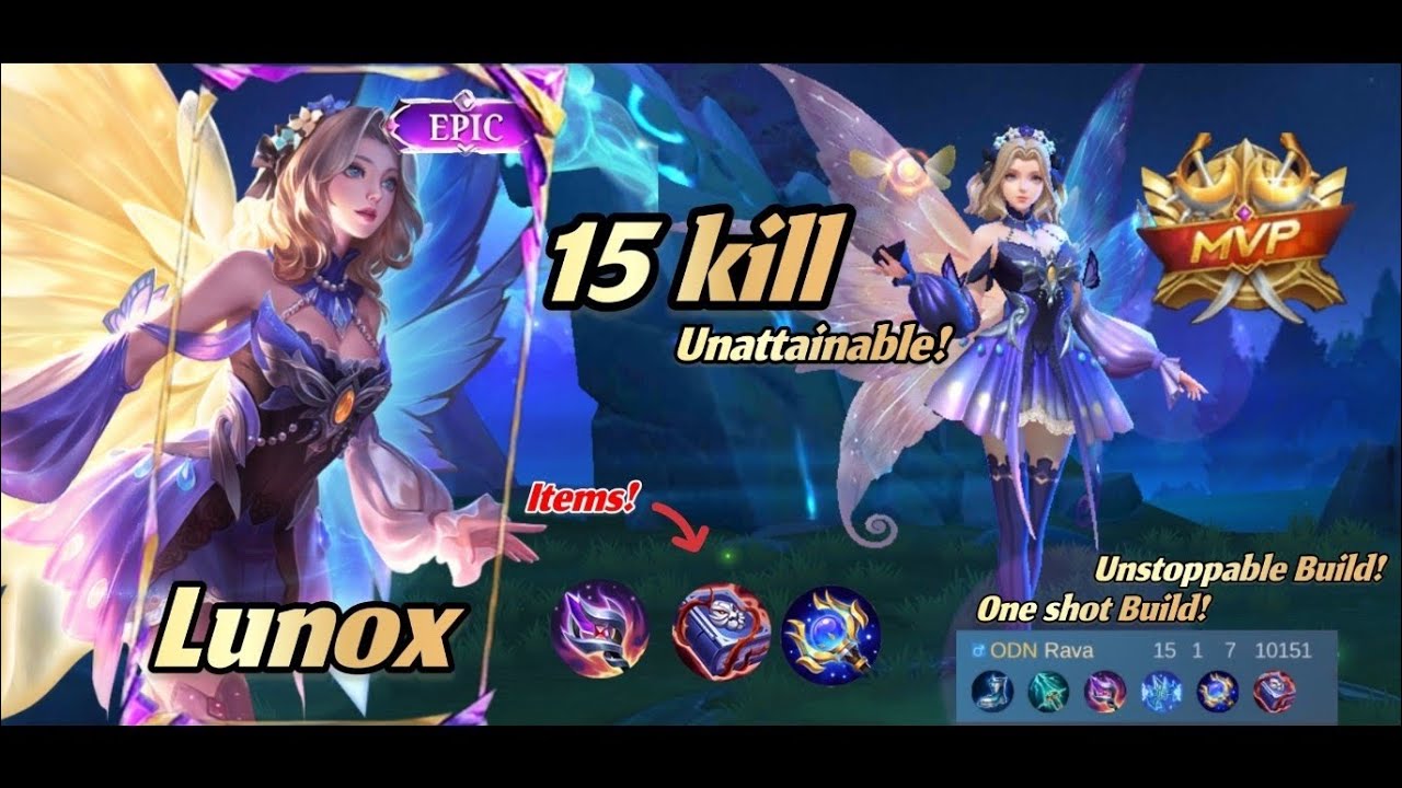 Lunox MVP Build - The Best Guide to Mobile Legends - YouTube