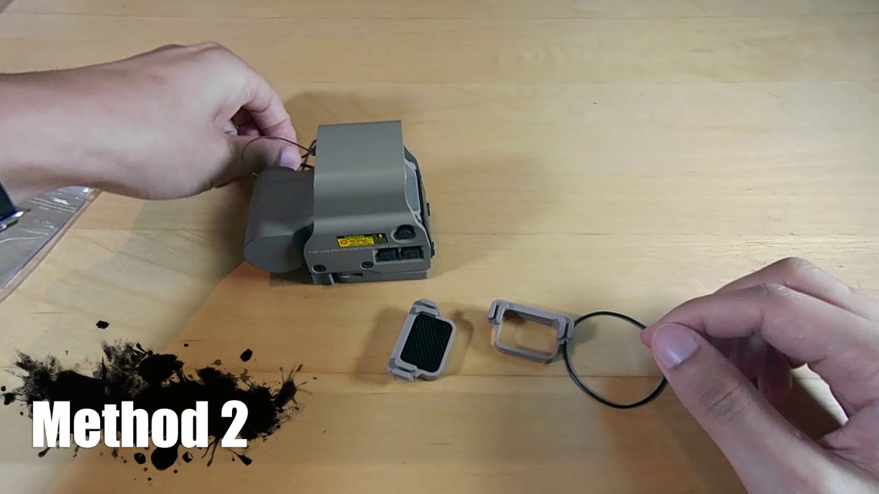 Killflash for EOTech dot sight installation guide, JA-5090-BK / JA-5090-TAN - YouTube