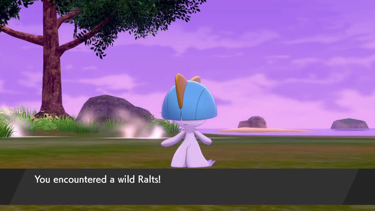 WIld Shiny Ralts! (Pokémon Sword/Shield) (22 Encounters) - YouTube