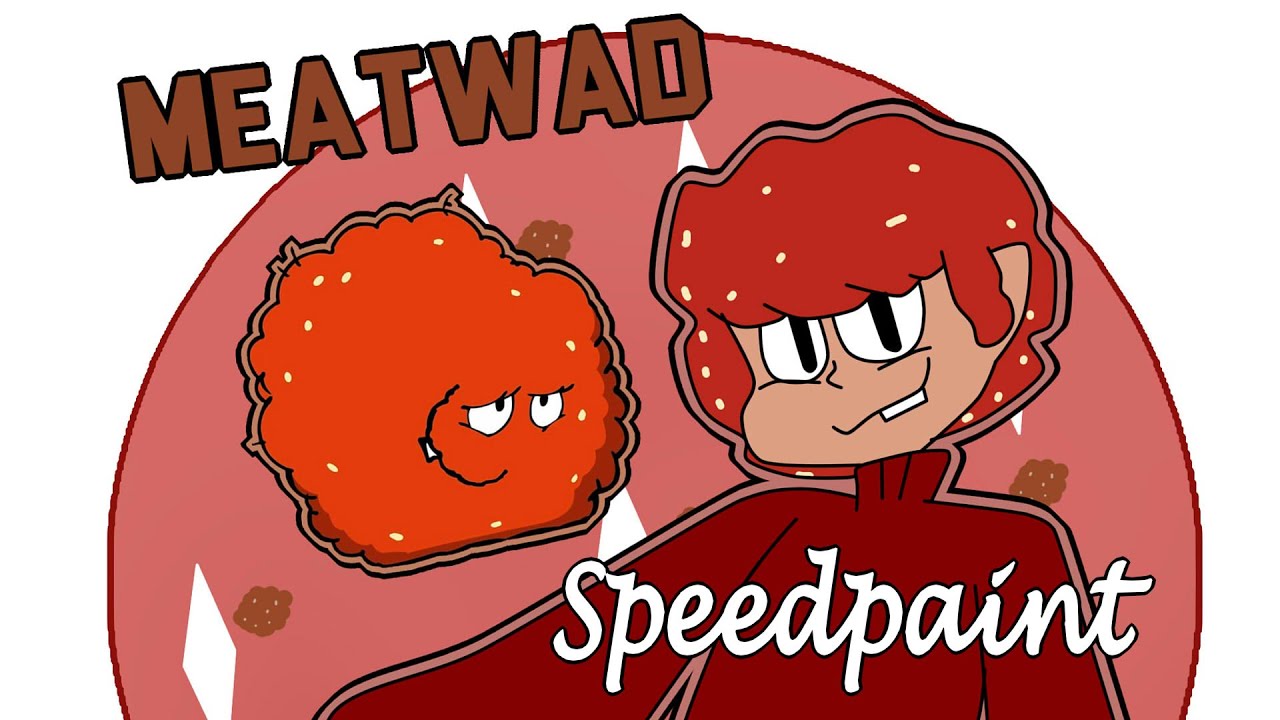 Human Meatwad (Aqua Teen Hunger Force Speedpaint) - YouTube