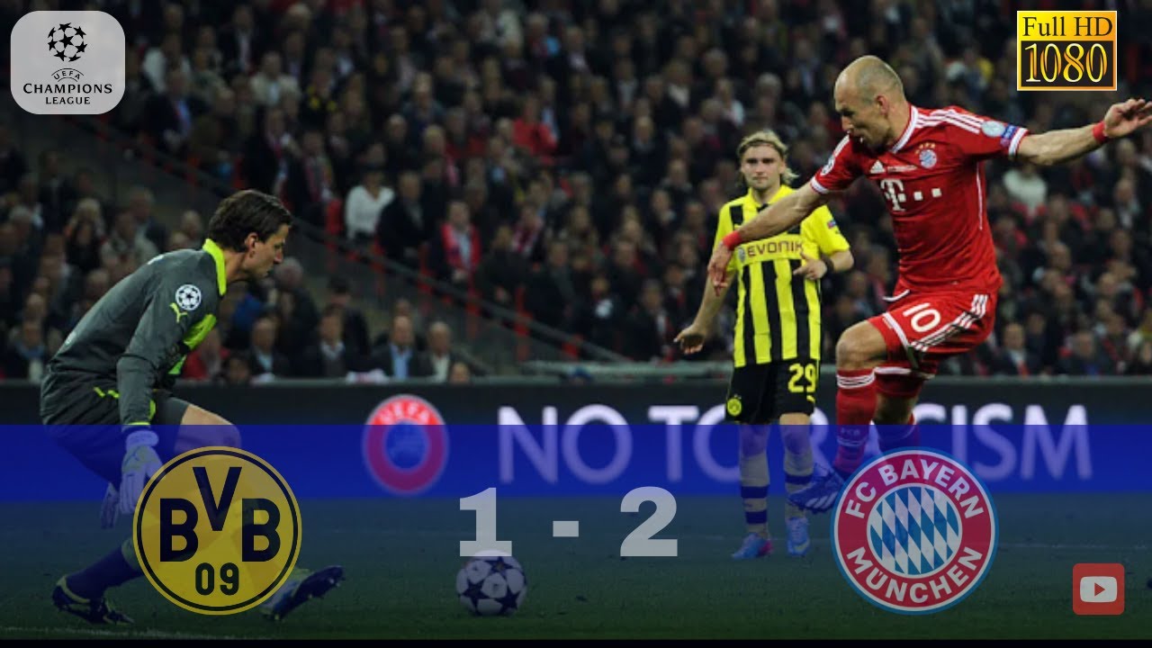 SE CUMPLEN 10 AÑOS DEL MEJOR DERBY ALEMÁN FINAL DE LA UCL 2013 BAYERN ...