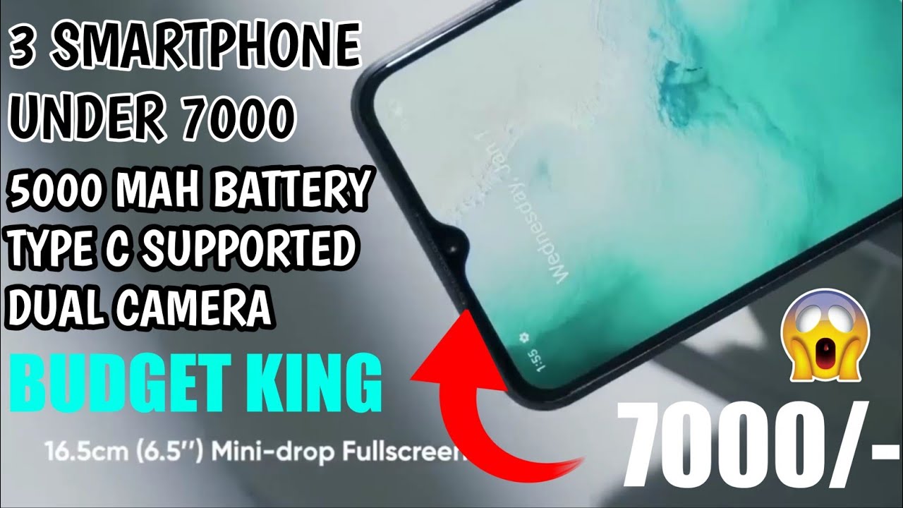 Top 3 Smartphone Under 7000| Best Budget Smartphone July 2020 | Mobile ...