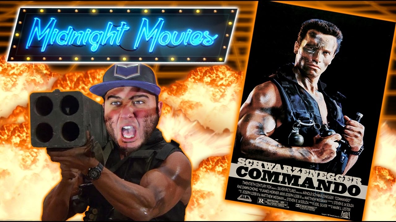 Commando (1985) Review - Midnight Movies - YouTube