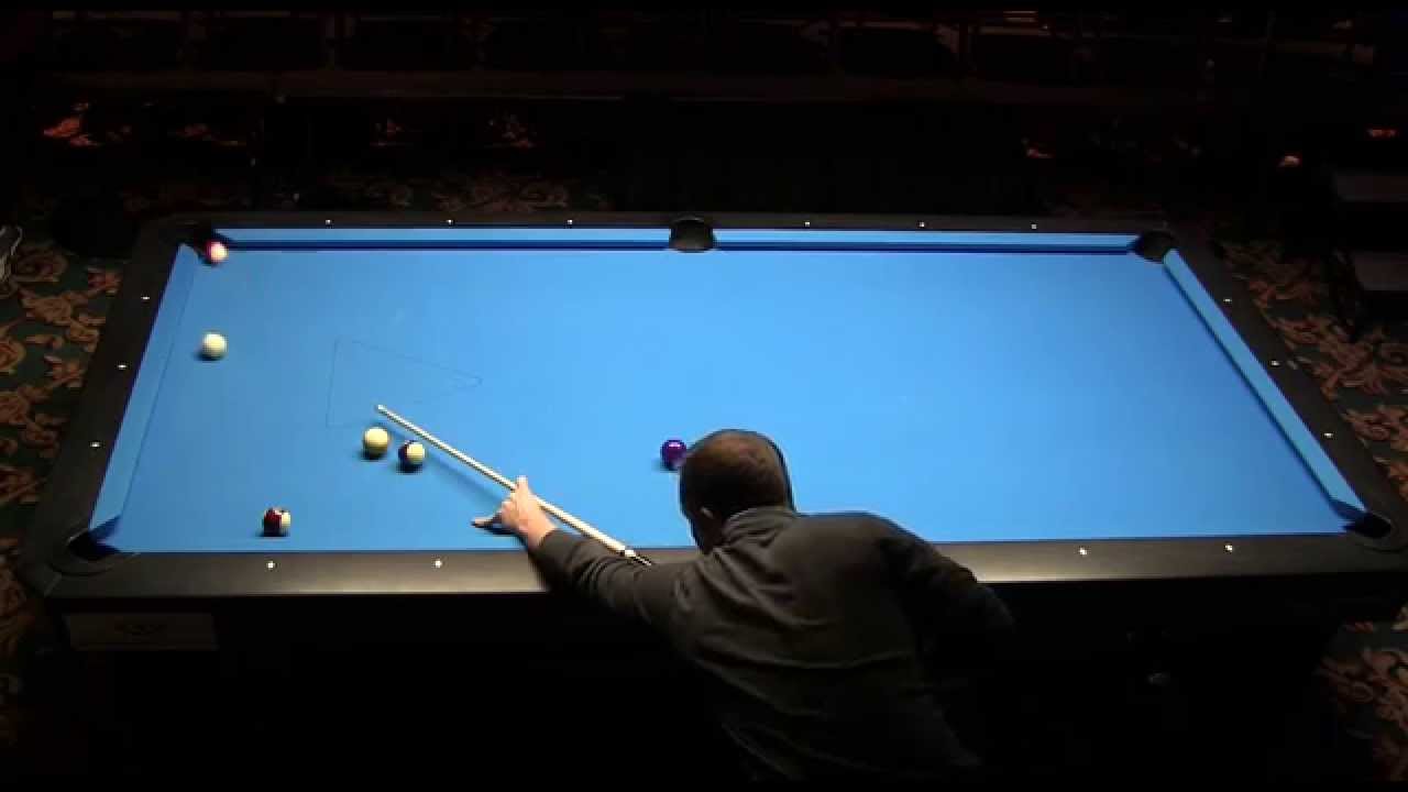 Mika Immonen 100 Ball Run Straight Pool - YouTube