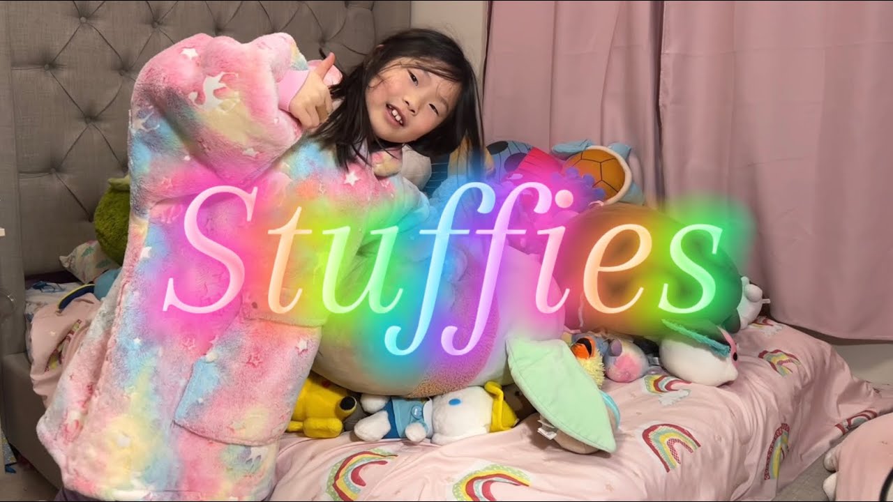 I like stuffies! Can you count ‘em all? - YouTube