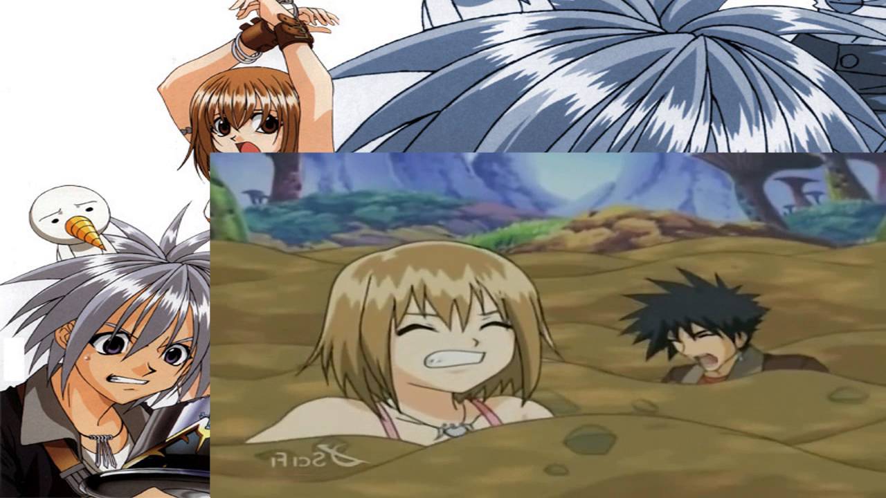 Rave Master Quicksand Scene - YouTube