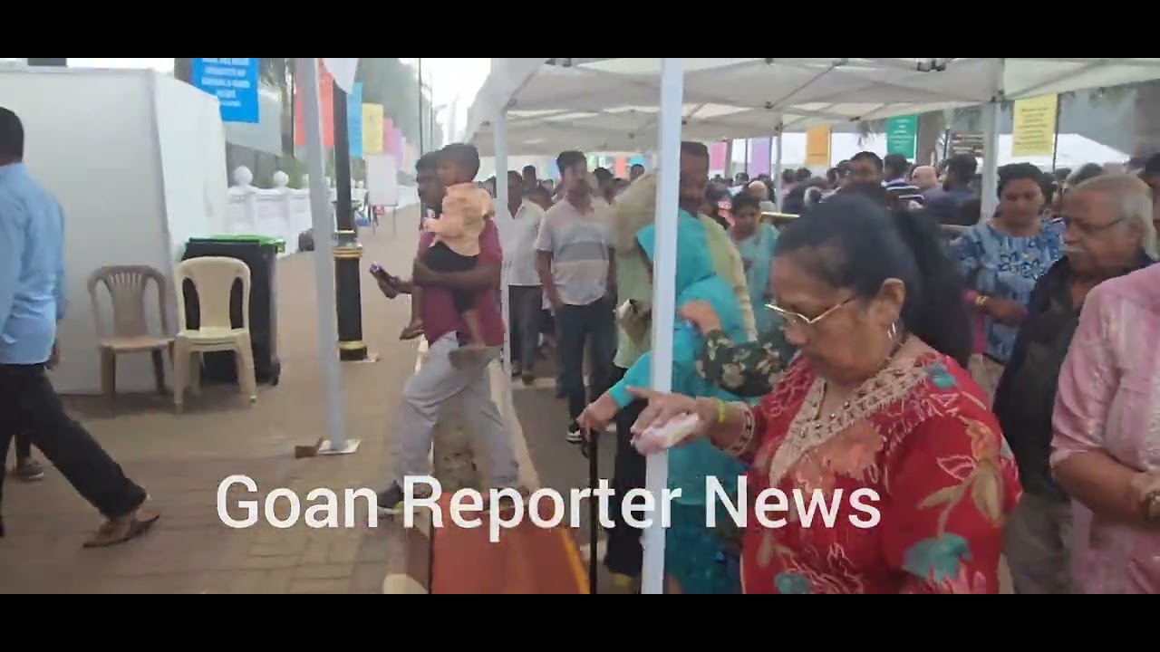 Goan Reporter:: EXPOSITION 2024:: Devotees line up at 7am for SFX ...