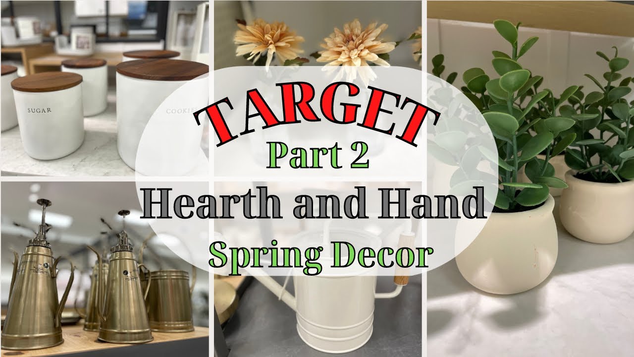 NEW HEARTH AND HAND SPRING COLLECTION, Part 2 | TARGET Shop With Me ...