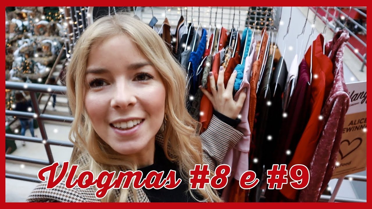 Vendi a minha roupa! - VLOGMAS #8 e #9 | Alice Trewinnard - YouTube