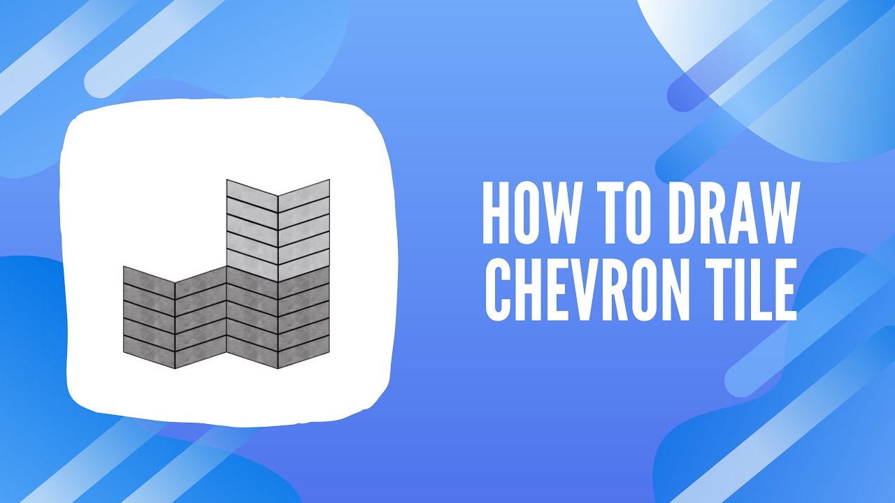 [Tiling] How to draw chevron tile? | AiHouse - YouTube