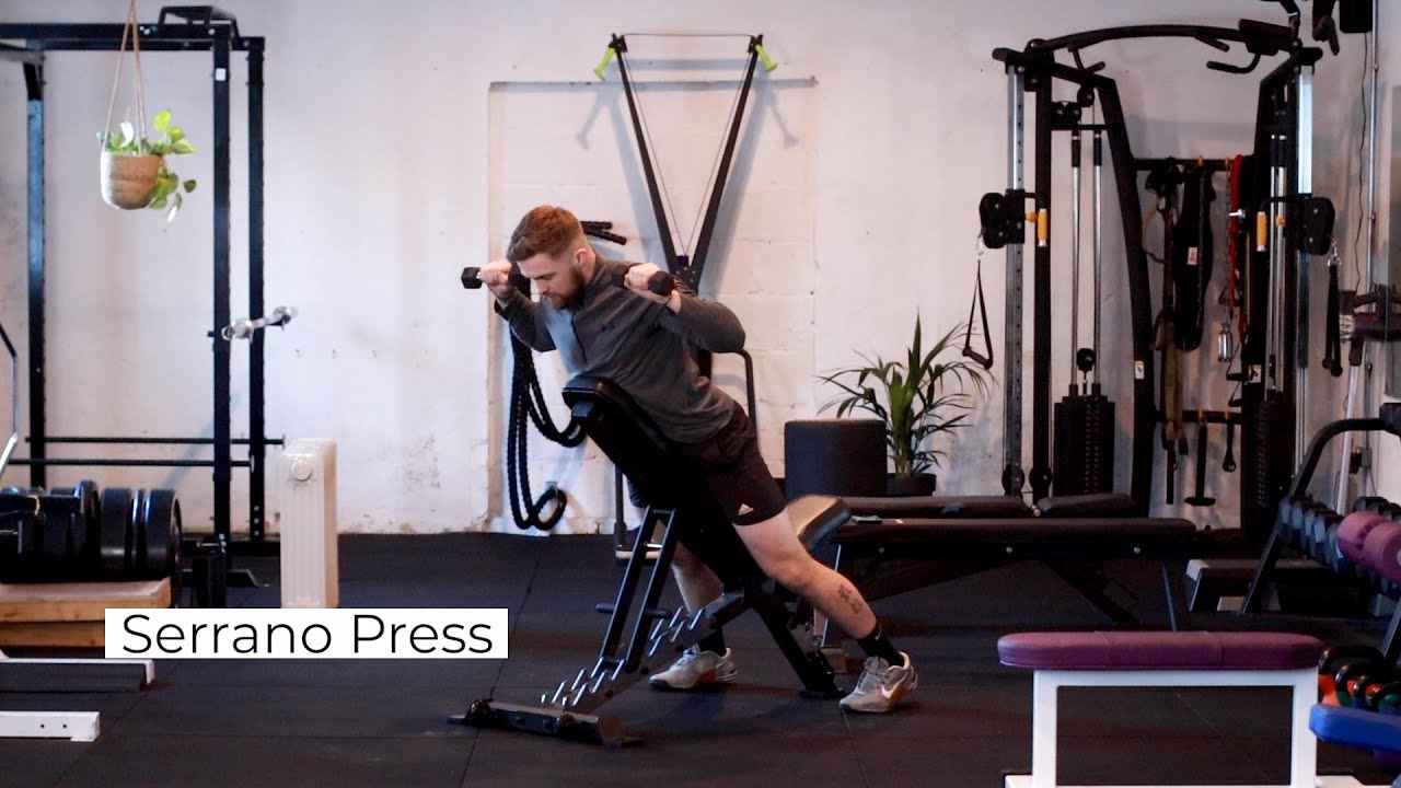Serrano Press exercise - YouTube