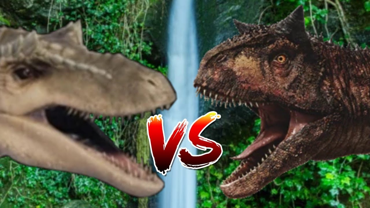 Carnotaurus VS Qiazhousaurus [Jurassic World Evolution 2] - YouTube