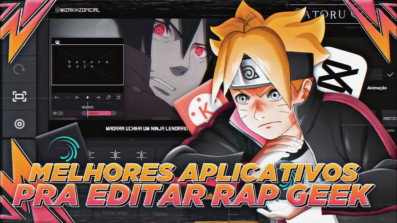 OS MELHORES APLICATIVOS PRA EDITAR RAP GEEK!!! (KineMaster, CapCut ...