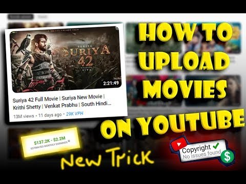 YouTube TRICK Earn $497 Per DAY For Free Uploading Movies On YouTube Without Copyright // Aziz ...