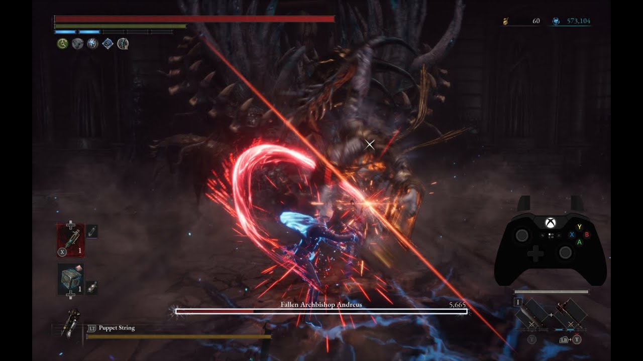 Lies of P - Fallen Archbishop Andreus - 19 Booster Glaive - YouTube