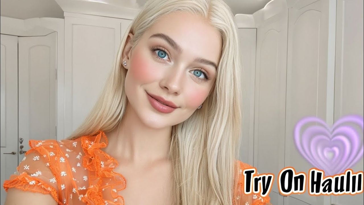 Transparent Cleaning Try-On Haul | Clean With Me in 4K | try on haul ...