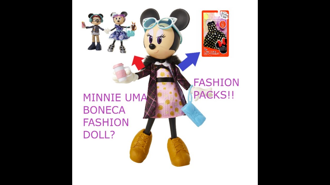 MINNIE MOUSE UMA FASHION DOLL?? - YouTube