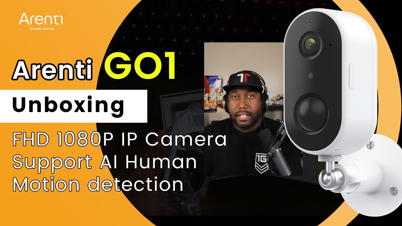 Arenti WIRE FREE Outdoor Camera GO1 | Review & Unboxing - YouTube