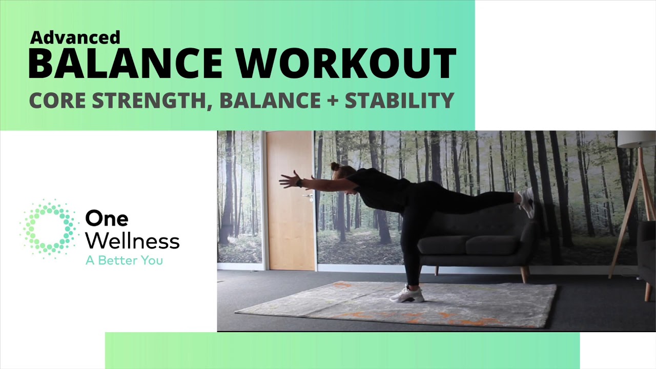 ADVANCED BALANCE | balance exercises for strength + stability - YouTube