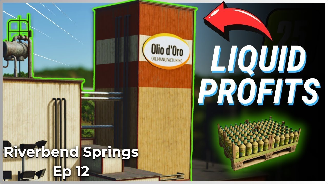 Turning ALL My Canola Into Oil For Profit! - Farming Simulator 25 Ep 12 ...