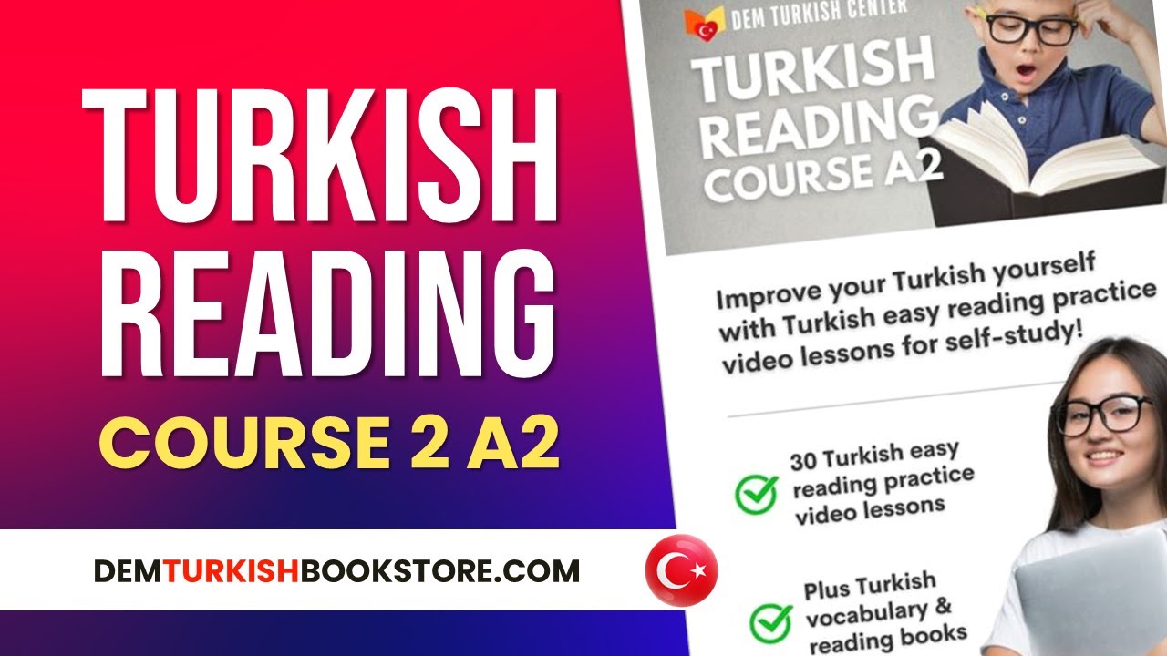 Turkish Courses | Turkish Reading Practice Course A2 For Self-study ...
