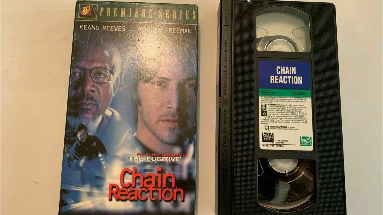 Opening to Chain Reaction 1997 VHS - YouTube