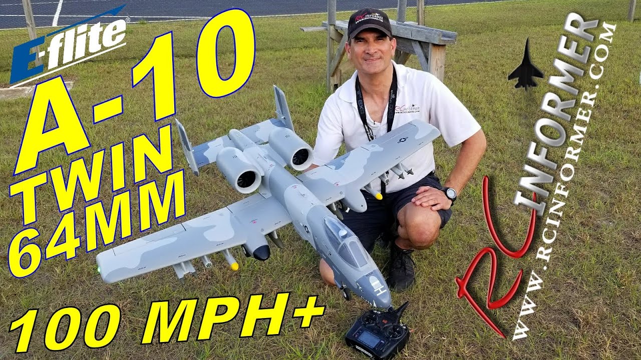 E-flite A-10 THUNDERBOLT Twin 64mm EDF Jet - 5 Part Video Series Intro ...