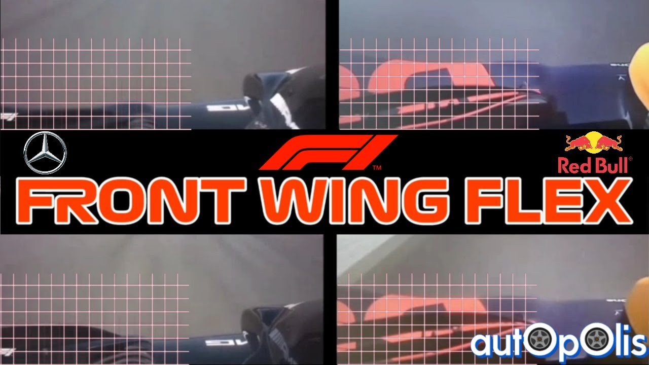 F1 FRONT WING FLEX! W12 VS RB16B // Mercedes VS Red Bull!!. Flexi-WINGS ...