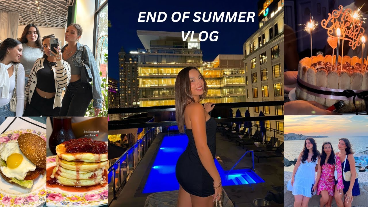 SUMMER VLOG RECAP ️ Euro Adventures, Bestie's Bday, & Girls Night ...
