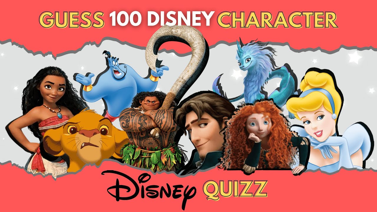 Guess the Disney Character | Frozen, Little Mermaid, Cinderella, Moana ...