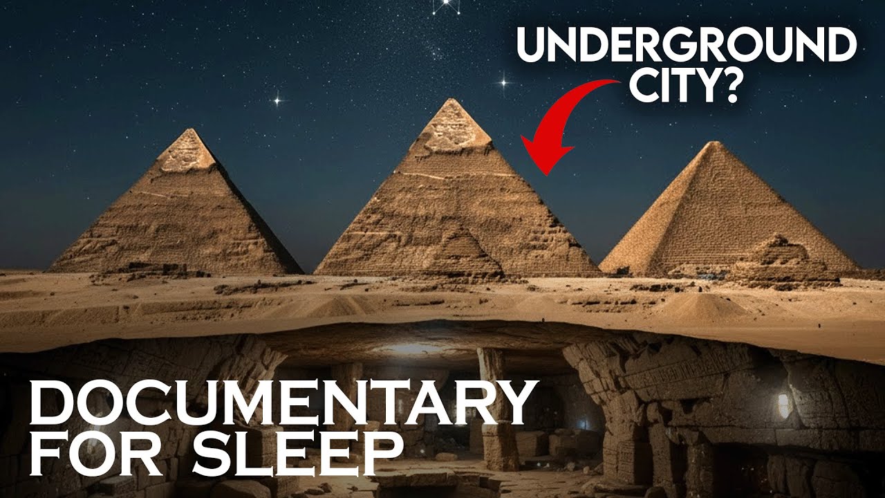 Scientists Found CITY Complexes Under The Pyramids Of Giza ...