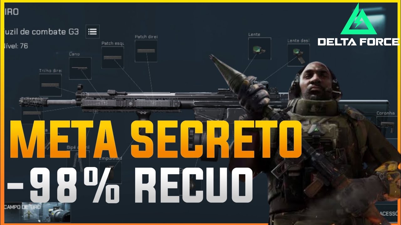NOVO META!!!!! Loadout da G3 no delta force - YouTube