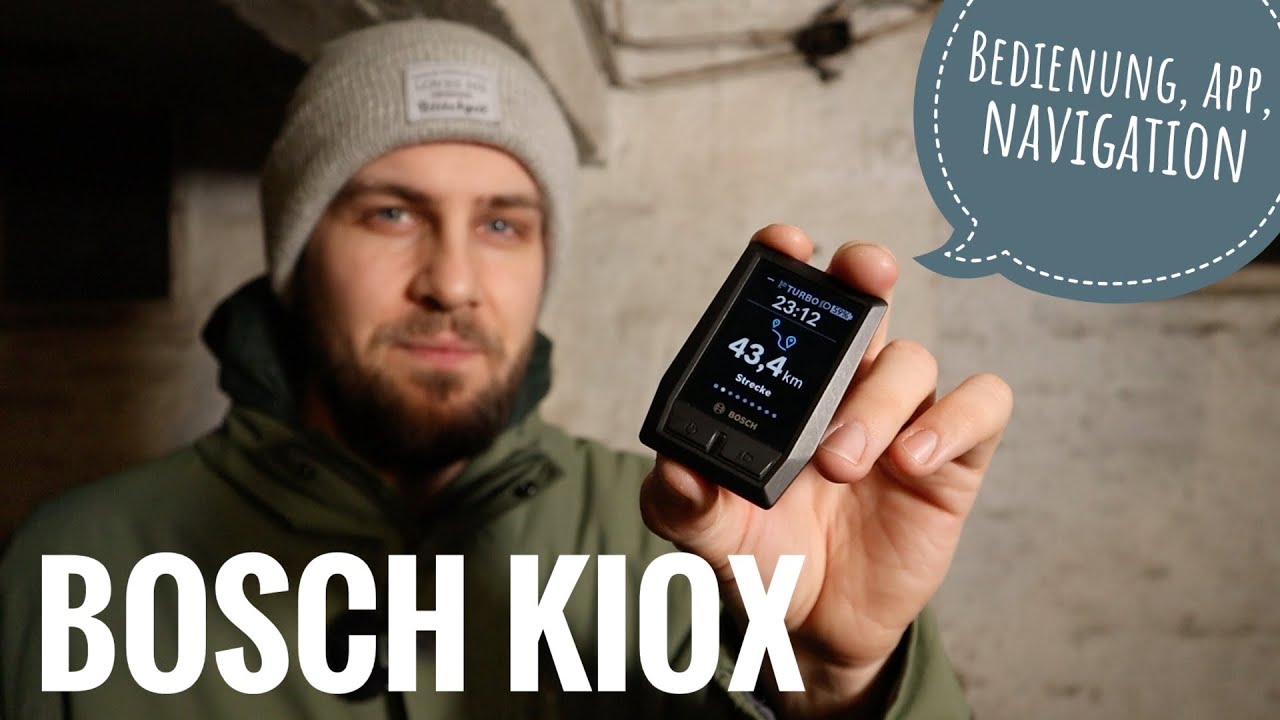 Bosch Kiox e-Bike Display: intelligent, connected, klein, nachrüstbar ...
