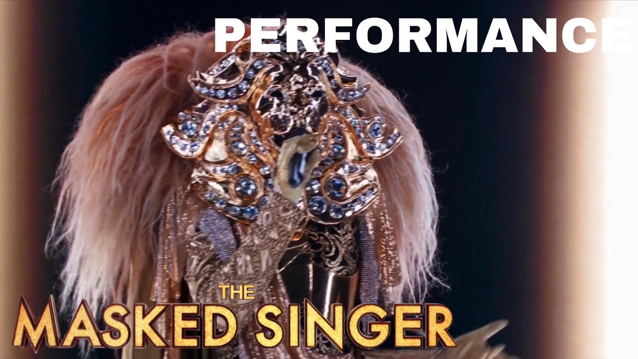 Lion sings “Diamond Heart” by Lady Gaga | The Masked Singer | Season 1 ...