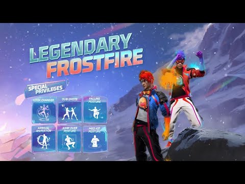 UNLOCKING NEW FROSTFIRE EVO BUNDLE | FREE FIRE | 1 SPIN TRIK | - YouTube