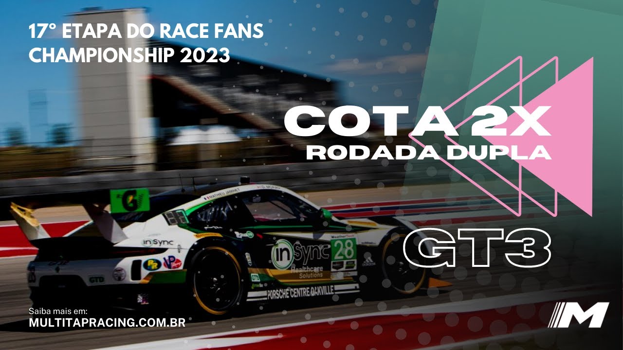 Race Fans Championship 2023 - COTA - Cat. GT3 - YouTube