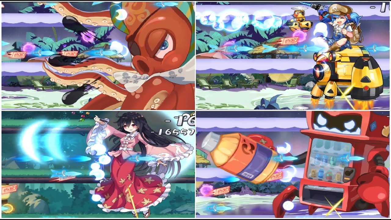 Touhou Arcadia Record Summer Event - Tako, Vending Machine & Nitori ...