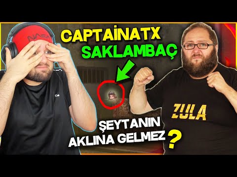 CAPTAİNATX İLE SAKLAMBAÇ! ADAM GÖRÜNMEZ OLMUŞ? ZULA