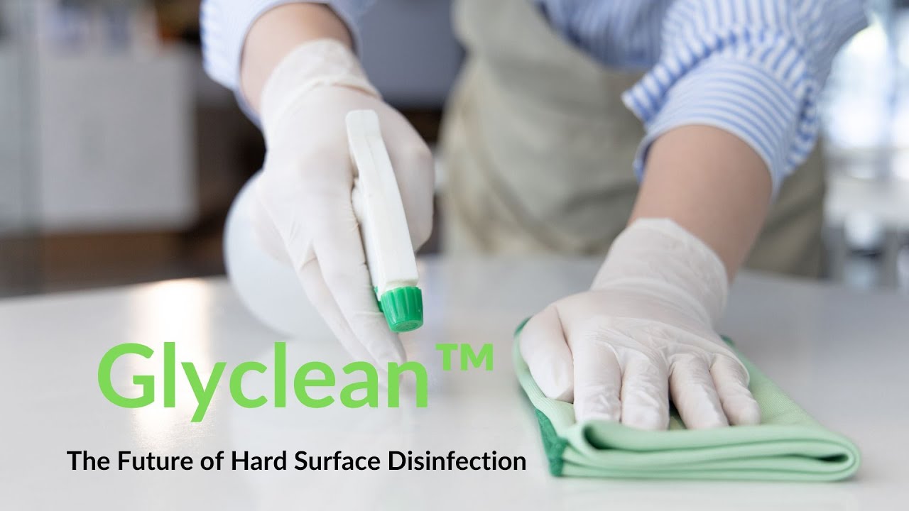 Glyclean® D70, The Future of Hard Surface Disinfection - YouTube