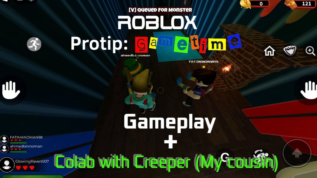 Robloxs ️ ️ NEW GAME "Protip Gametime🎮" Gameplay With my Cousin! 😄 ...