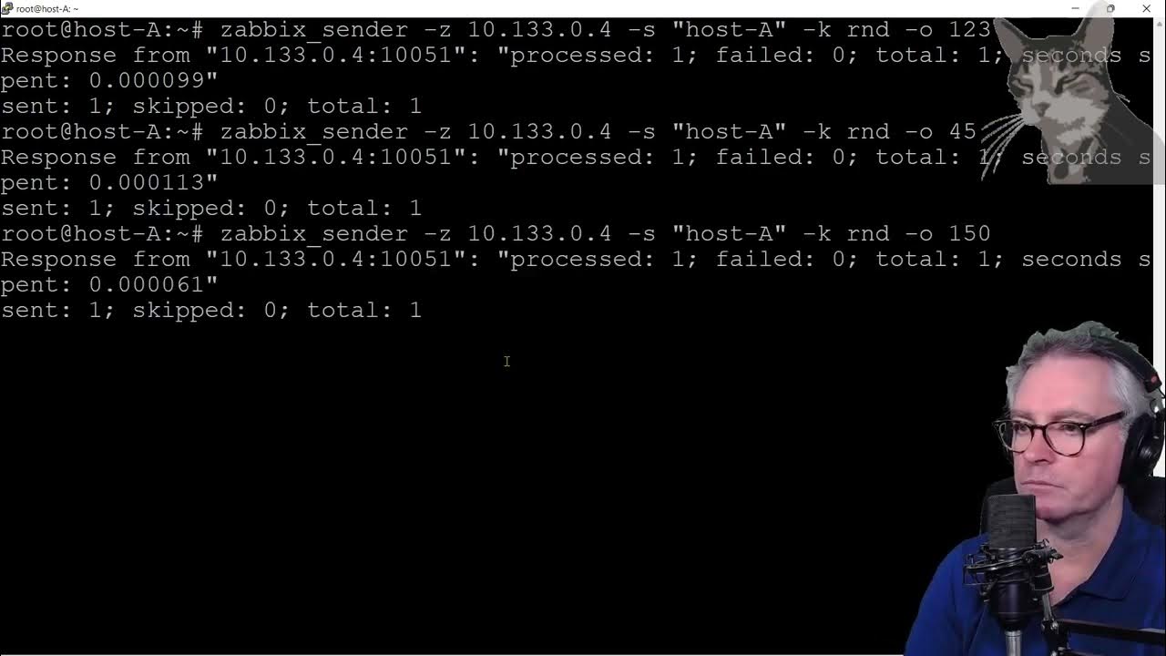 Zabbix Sender and Trapper : Zabbix 6 LTS - YouTube
