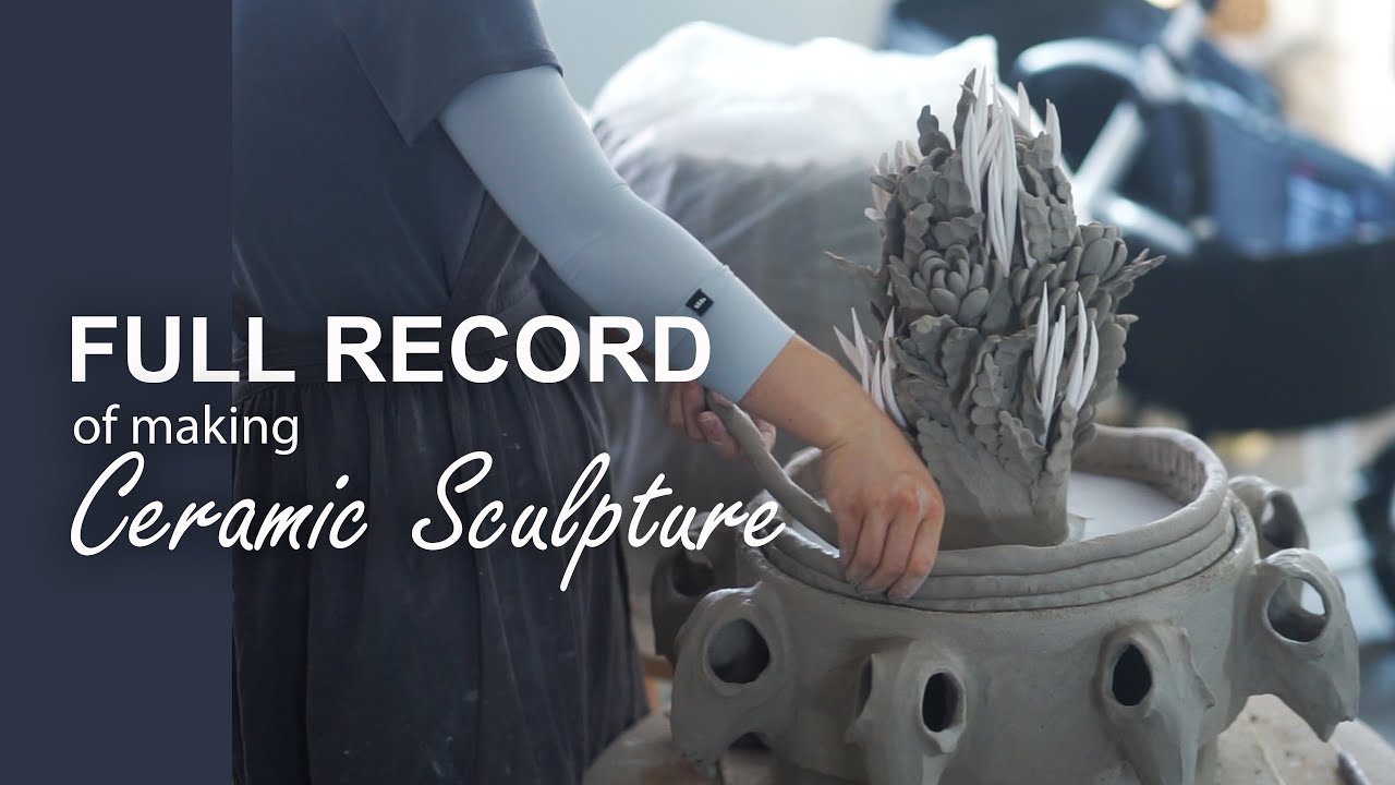 How to build human size sculpture with clay, building, part 1 - YouTube