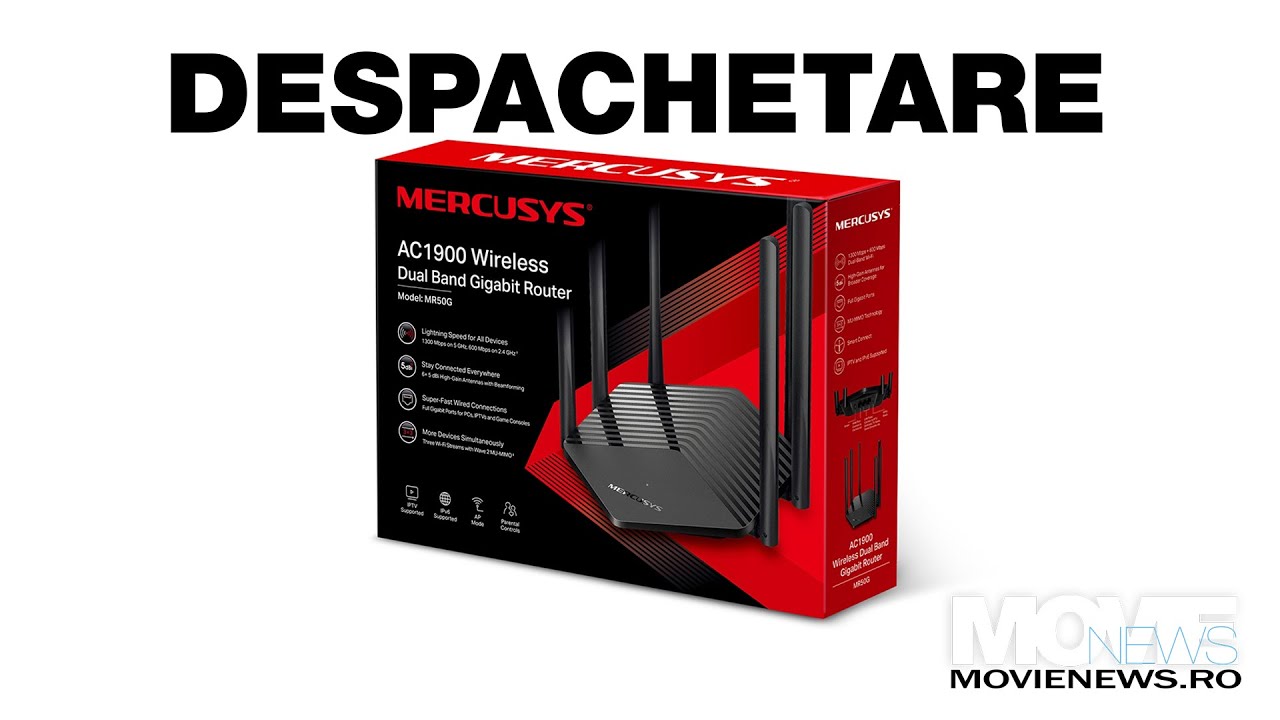 Mercusys AC1900 Wireless Dual Band Gigabit Router - Unpacking & 360 ...