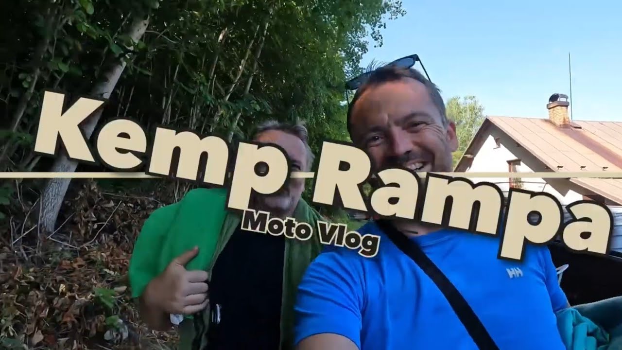 MOTO VLOG z Černé Vody.Lom Rampa 2023 - YouTube