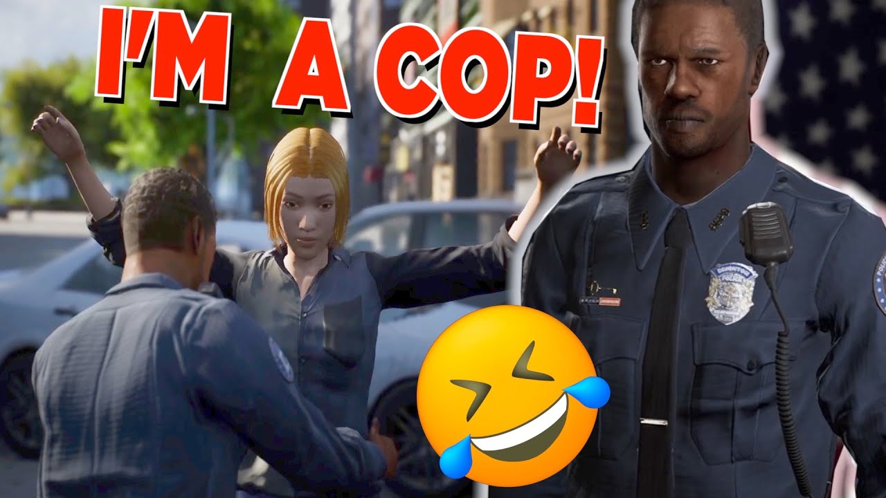 THEY LET THE WRONG GAMER BE A COP LOL! [ POLICE SIMULATOR: PATROL ...