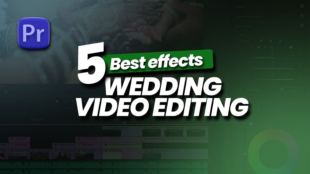 Try this 5 wedding video editing effects | Mukeshmack - YouTube
