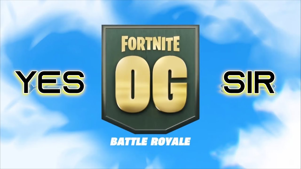 FORTNITE is BACK! - Fortnite OG Zero Build (Live) - YouTube