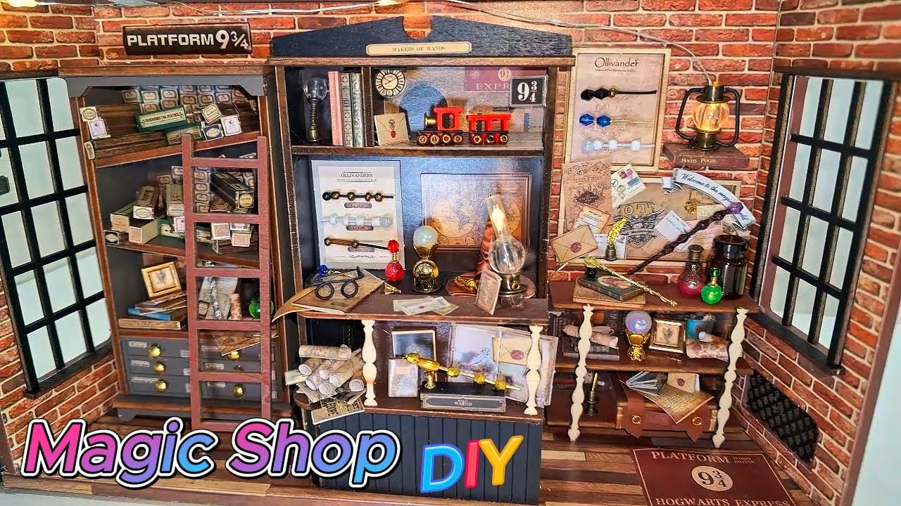 Montagem Decoração - Magic Shop - DIY - YouTube